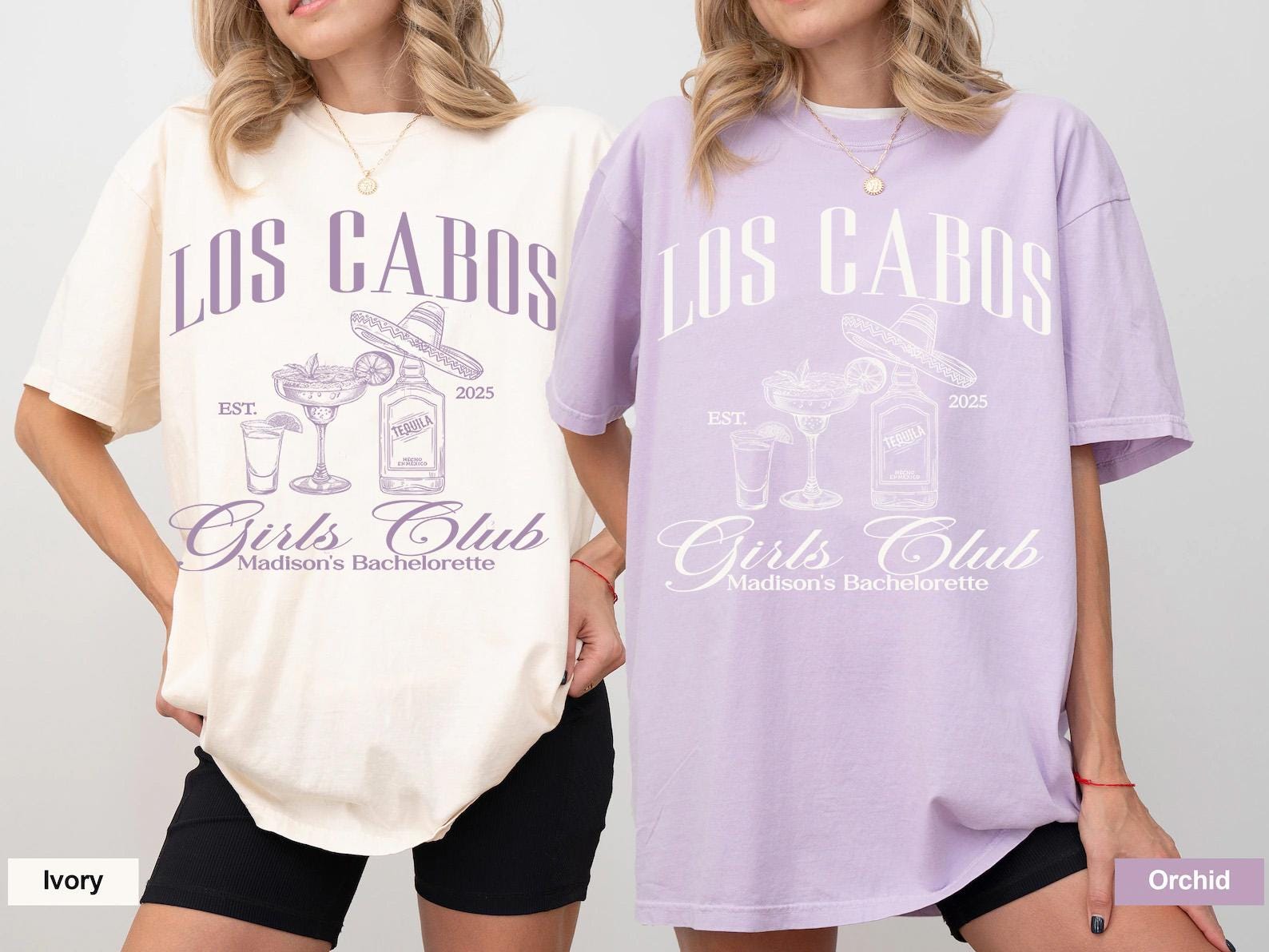 Comfort Colors® Cabo San Lucas Bachelorette Shirt, Custom Beach ...