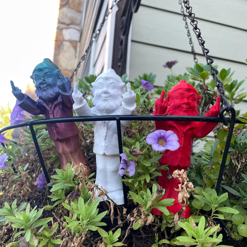 Rude Garden Gnome - Etsy