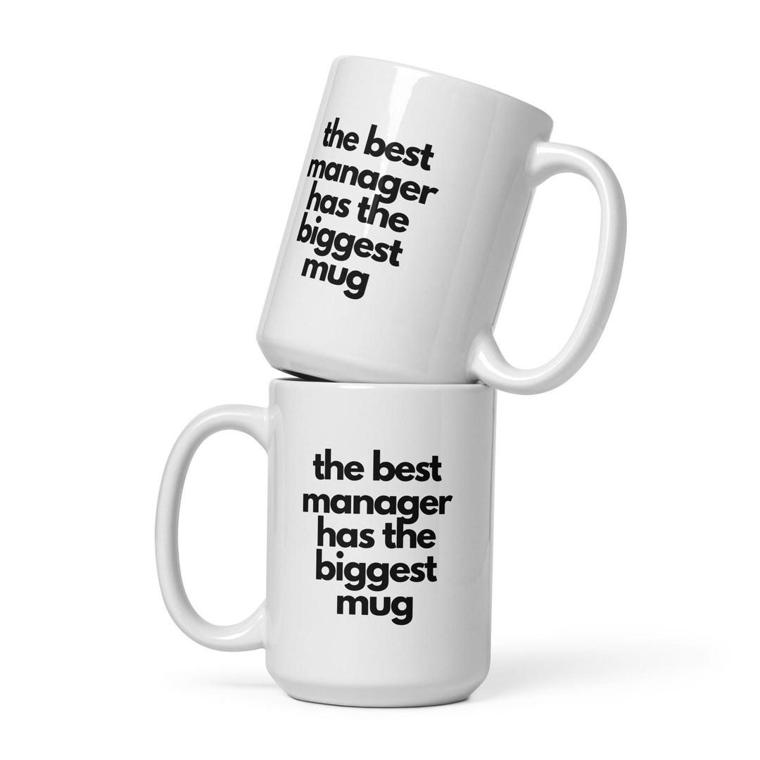 Best Manager Mug - Ceramic Mug - Co-worker Gifts - Secret Santa Gift ...