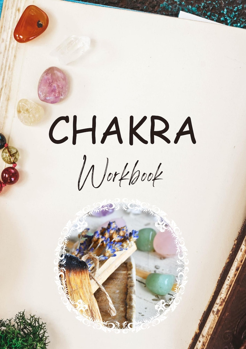 Chakra Workbook Template for Canva | Editable Healing Journal With MRR ...
