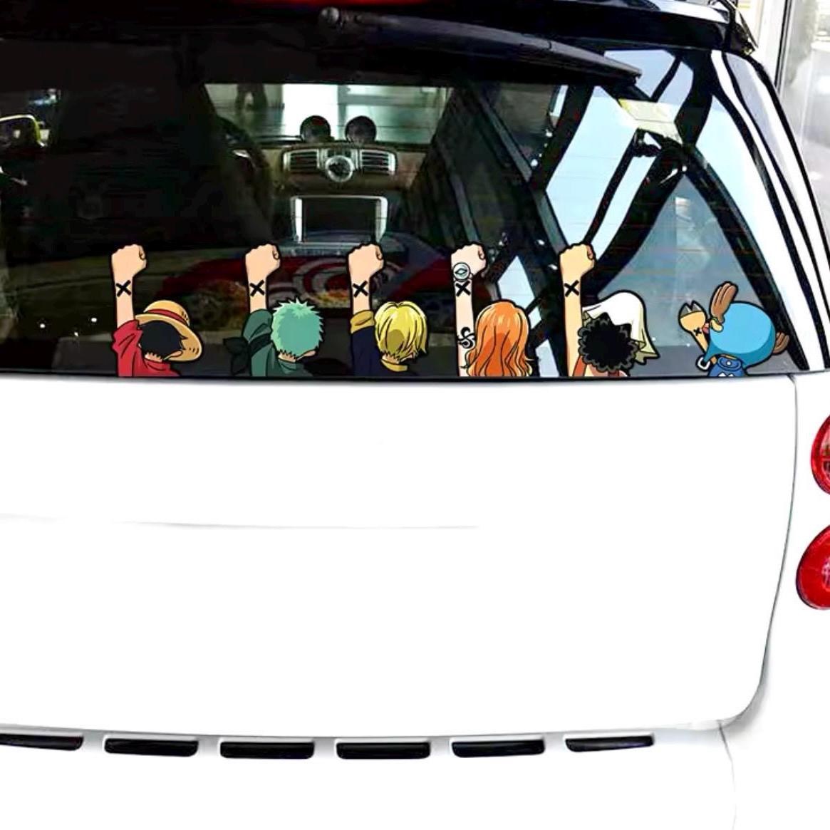 Straw Hat Pirates Decal Sticker Car Window, Etc - Etsy