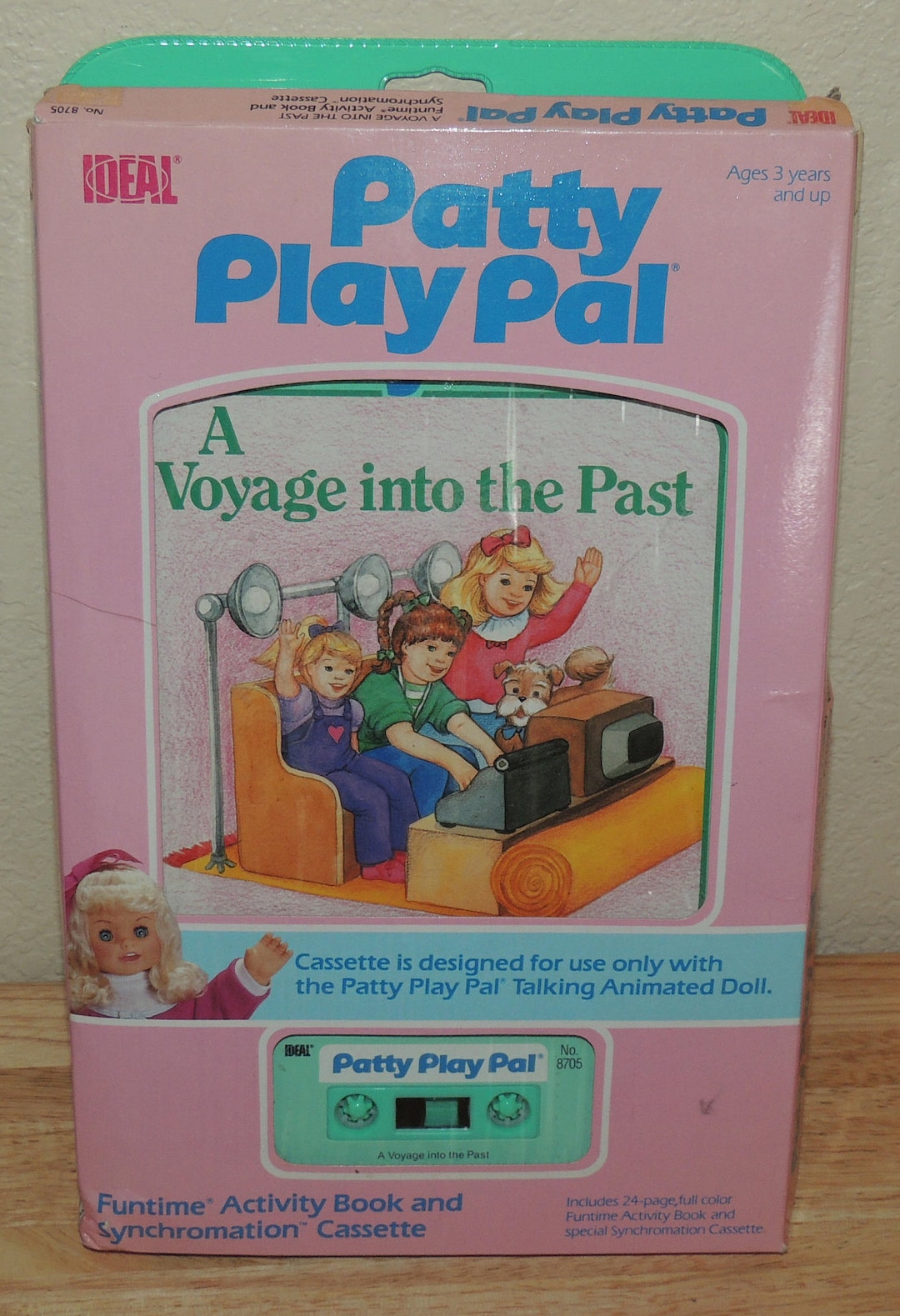 PATTY Play Pal A Voyage Into the Past Book and Cassette - Etsy