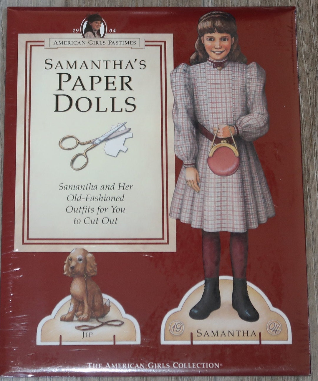 American Girl Pastimes Samantha's Paper Dolls FACTORY SEALED American ...