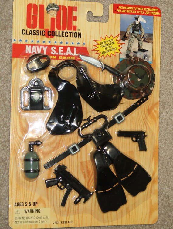 GI JOE Classic Collection Navy S.E.A.L. Mint on Card Hasbro - Etsy