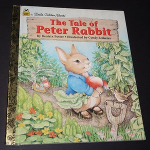 1993 the Tale of Peter Rabbit, A Little Golden Book - Etsy