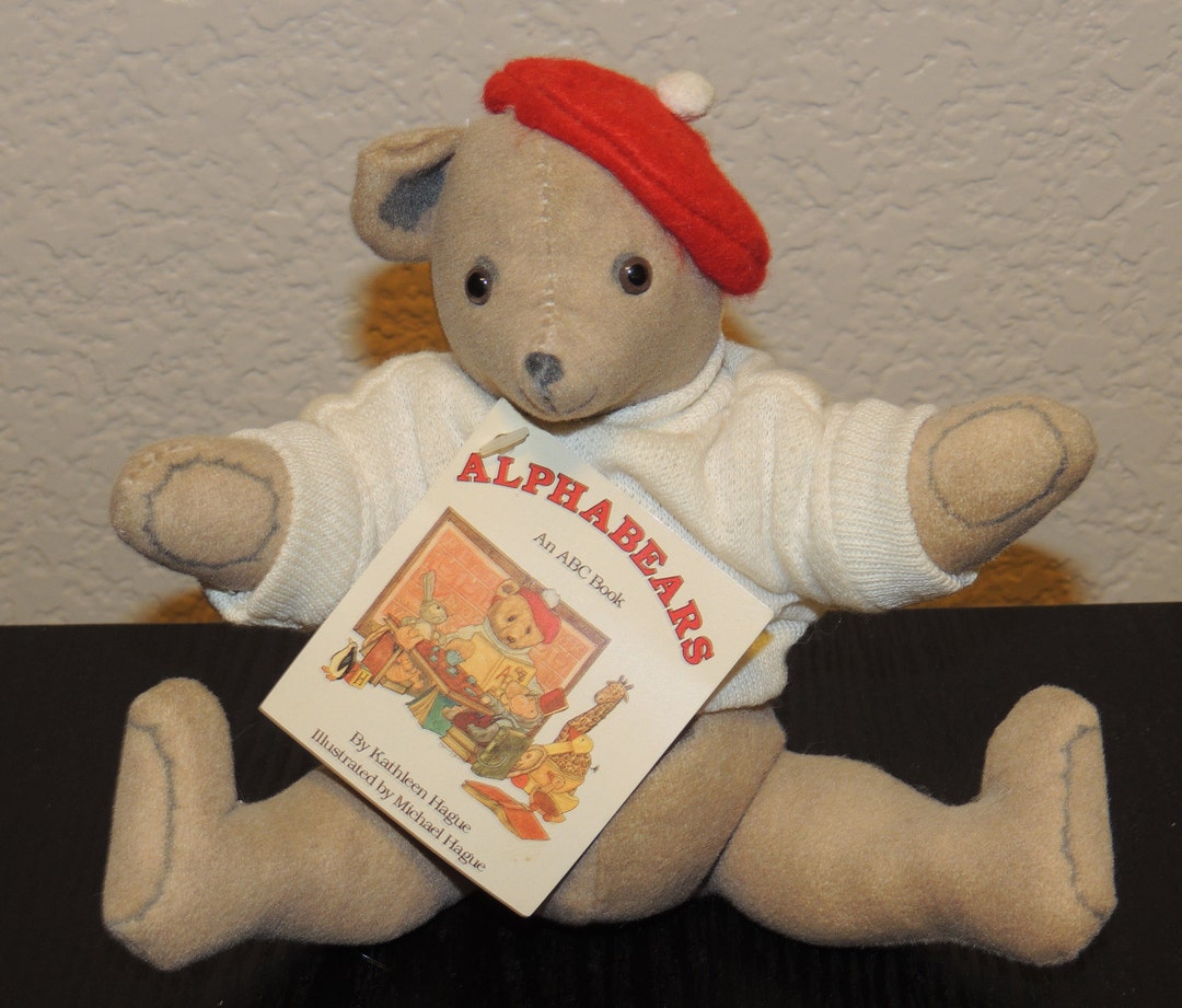 1984 Alphabear Toy Bear by Kathleen Hague and the Toy Works - Etsy