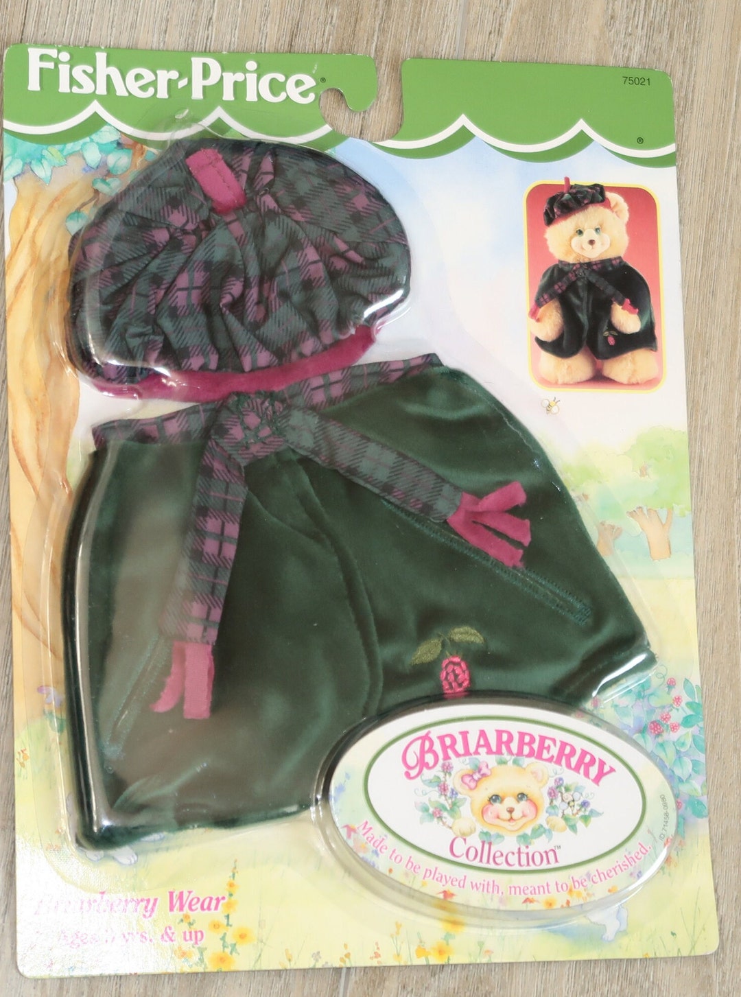 1999 Briarberry Fisher Price Cape and Hat Clothing Never Removed From ...