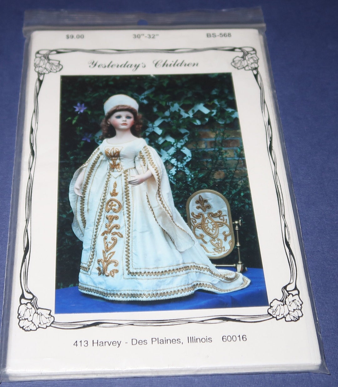 Yesterday's Children BS-568 Dress Pattern for 30-32 Inch Doll - Etsy