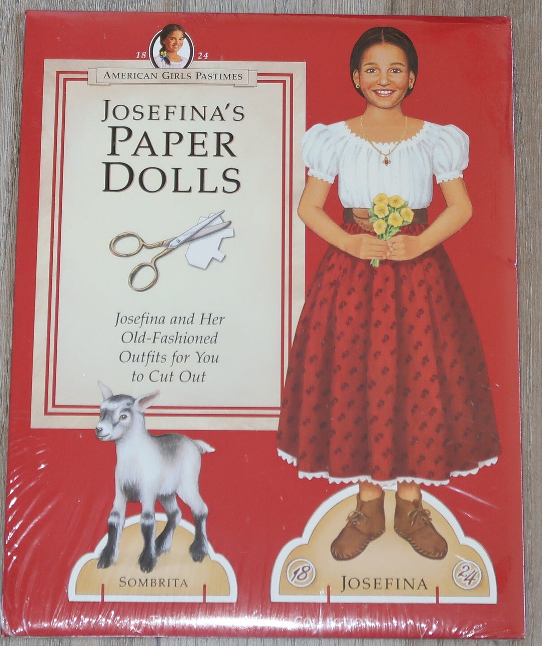 American Girl Pastimes Josefina's Paper Dolls FACTORY SEALED American ...
