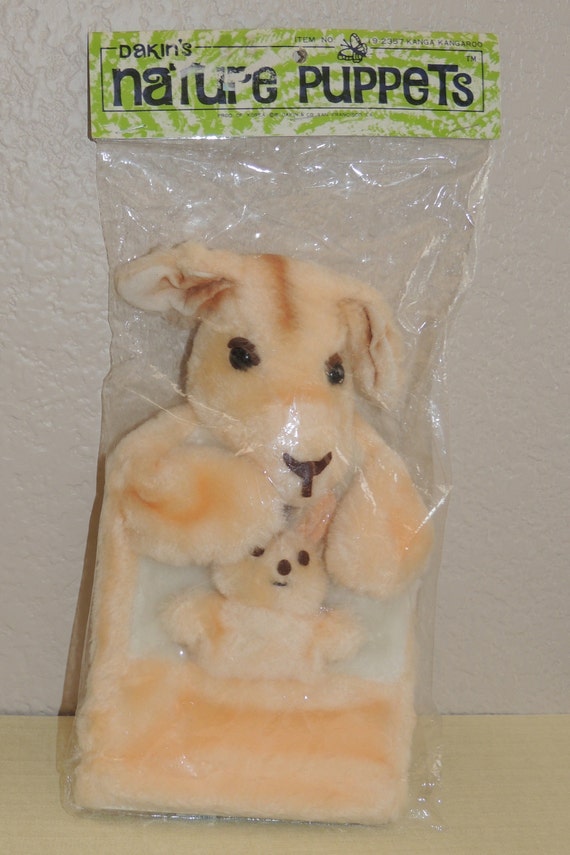 1975 Mint DAKIN's Nature Puppet Kanga Kangaroo Never | Etsy