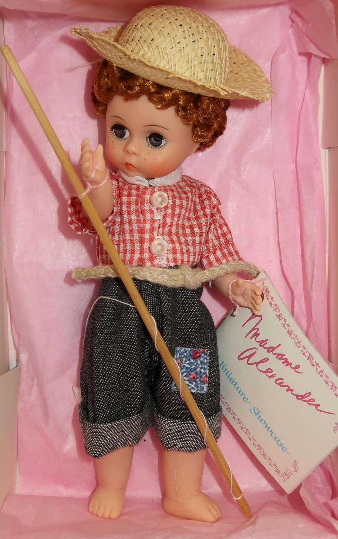 MADAME ALEXANDER Huckleberry Finn 8 Inch Doll #490 in the Original Box ...
