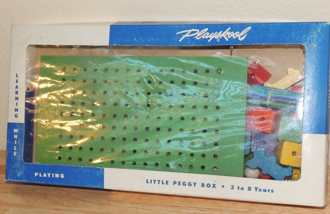 1950s Playskool Little Peggy Box in Original Box With Accessories - Etsy