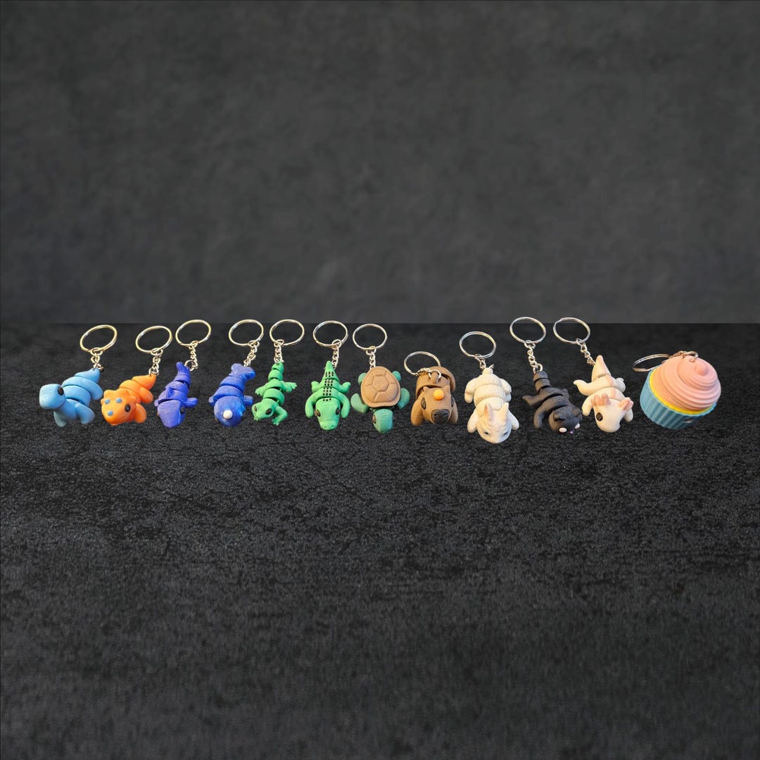 Articulating Keychains - Etsy