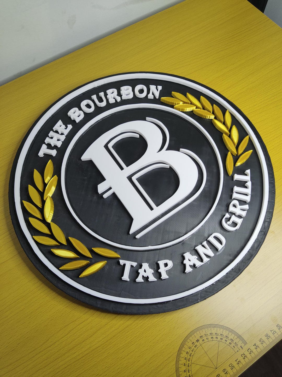 Custom Business Logo Sign | Personalized 3D Printed Logo Plaque ...