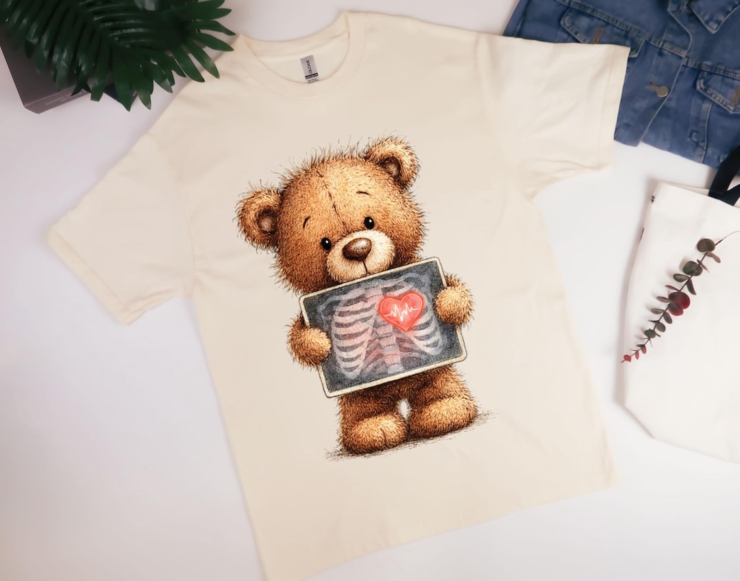 Radiology X Ray Teddy Bear Shirt, Rad Tech Sweatshirt, CT Tech Tee ...