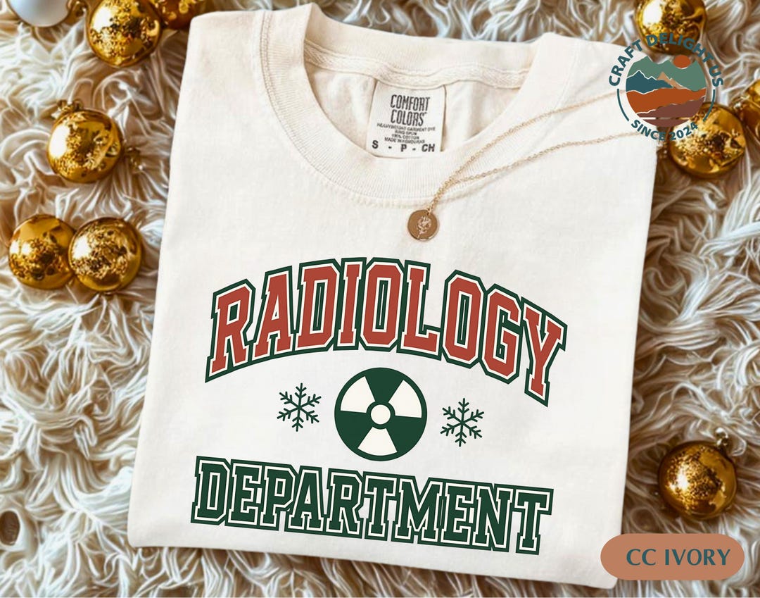 Christmas Radiology Department Sweatshirt, RAD Tech Xmas Gift - Etsy