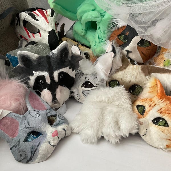 Dandy World Therian Mask - Etsy