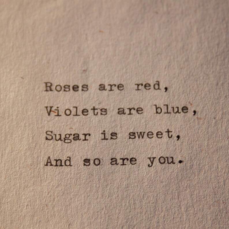 Vintage Love Note Card | Custom Romantic Message, Handmade Keepsake ...