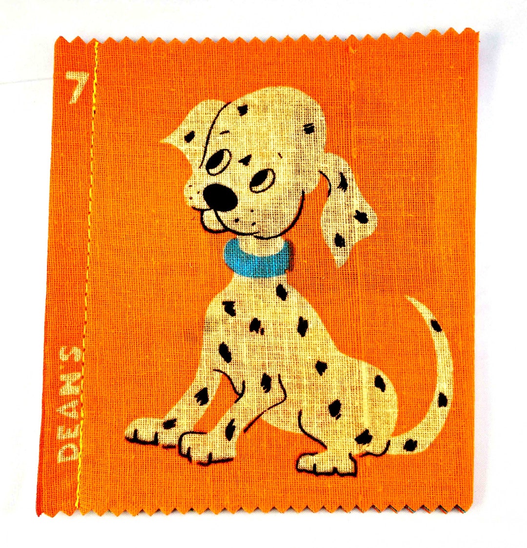 1950s Deans Rag Book: Spotty Dog, Vintage Cloth Book (NOS) - Etsy