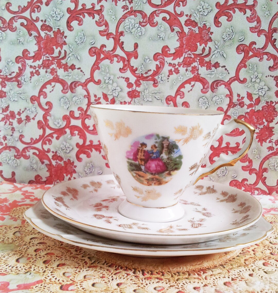 Vintage Japanese Coffee Set Yamayo Made in Japan French - Etsy