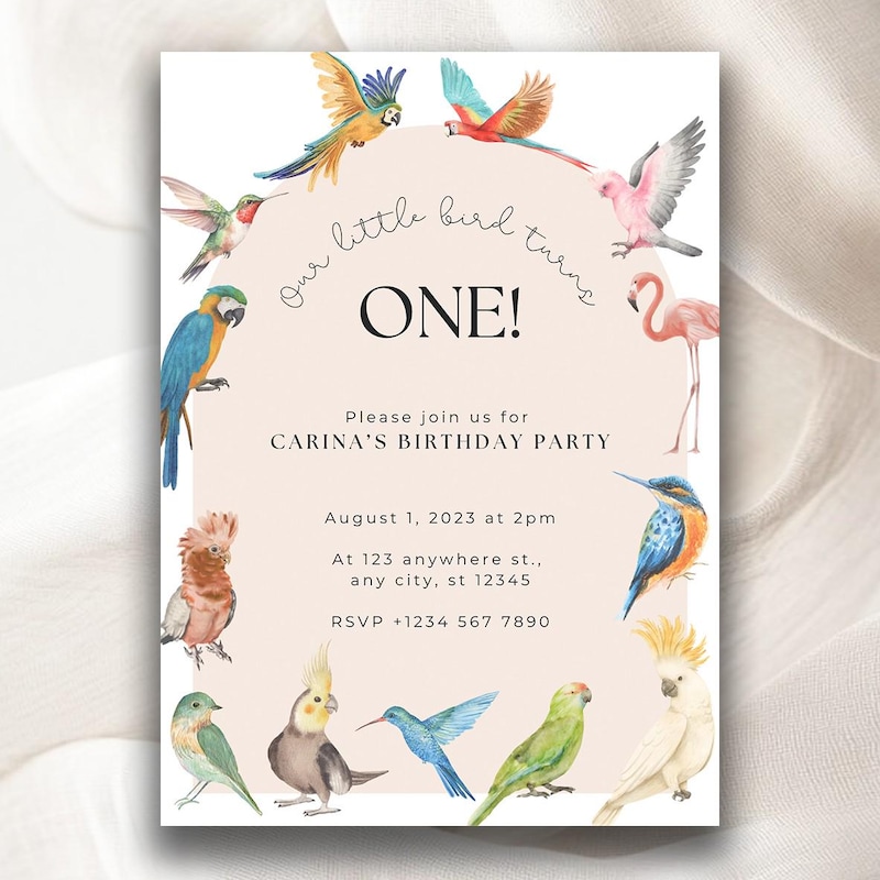 Bird Theme Birthday - Etsy