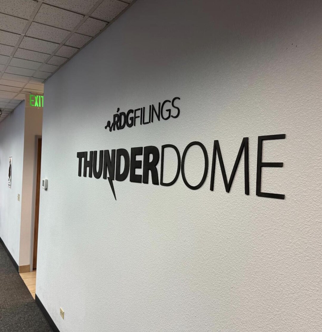 Custom Metal Logo Sign, Laser Cut Business Logo, Office Wall Art Sign ...