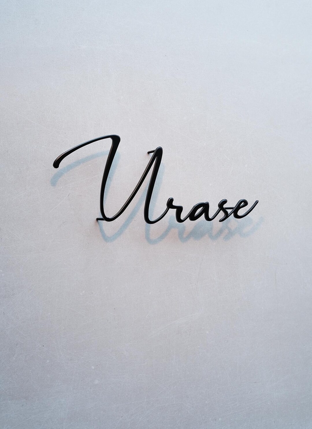 Custom Cursive Metal Sign, Personalized Sign, Wall Decor, Cursive Metal ...