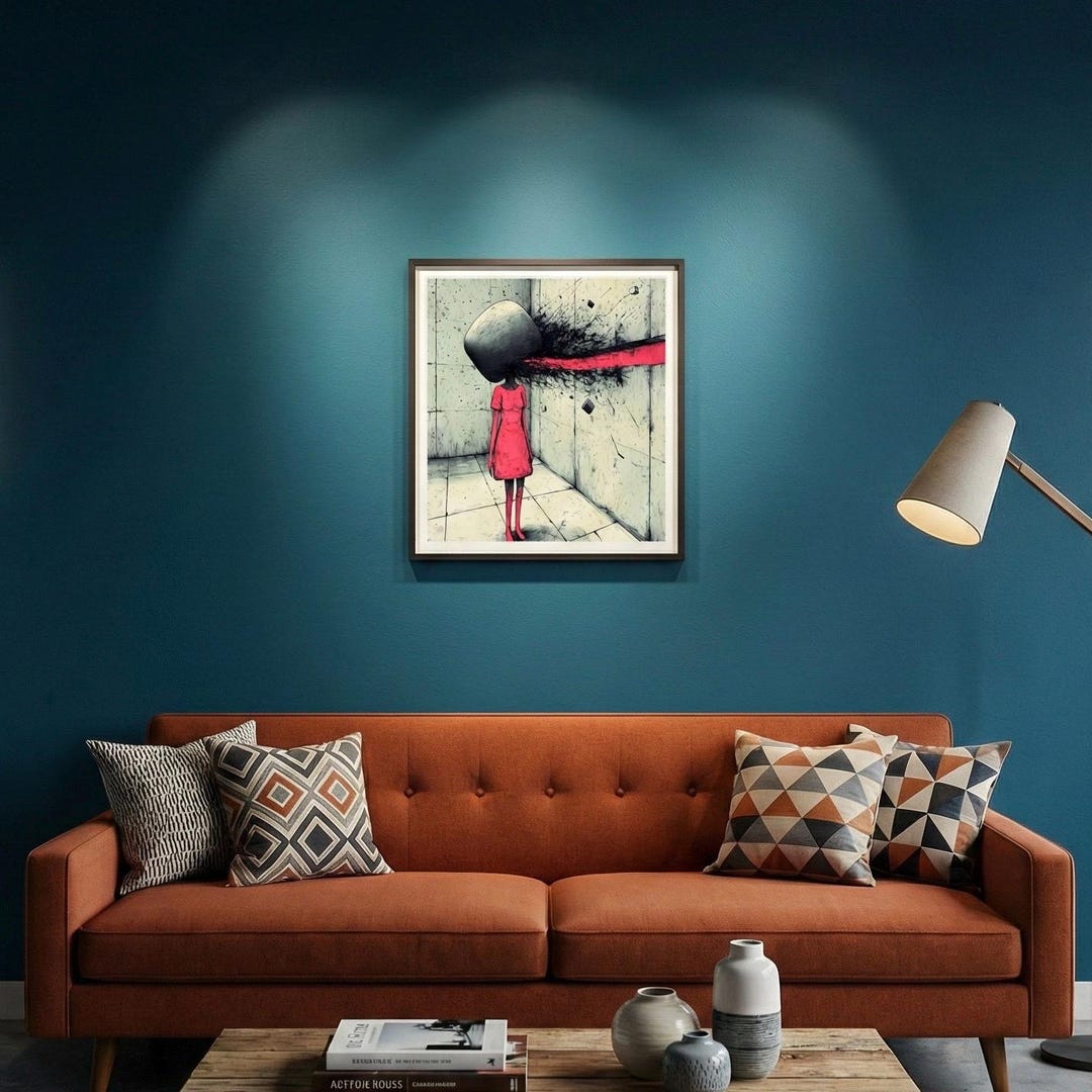 Feed - Personal Designed Art Poster: Emotional and Vivid Colored ...