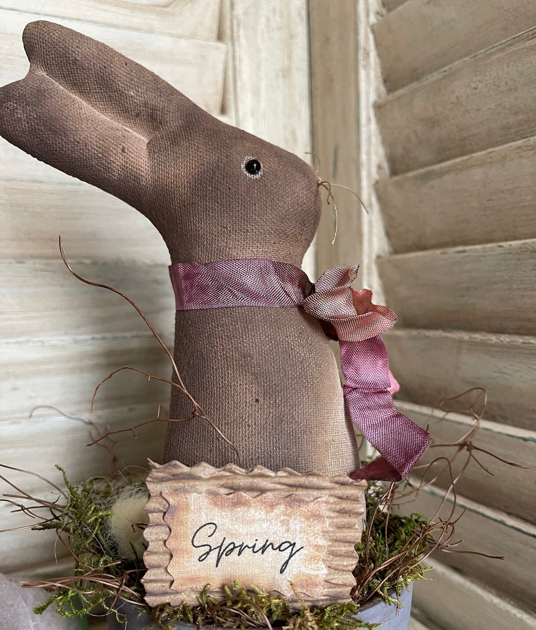 Primitive Bunny Rabbit - Etsy