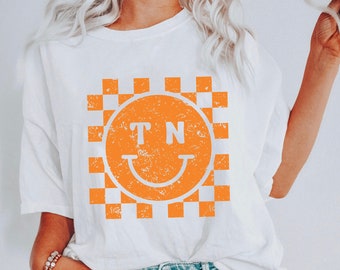Checkered Tennessee Shirt - Etsy