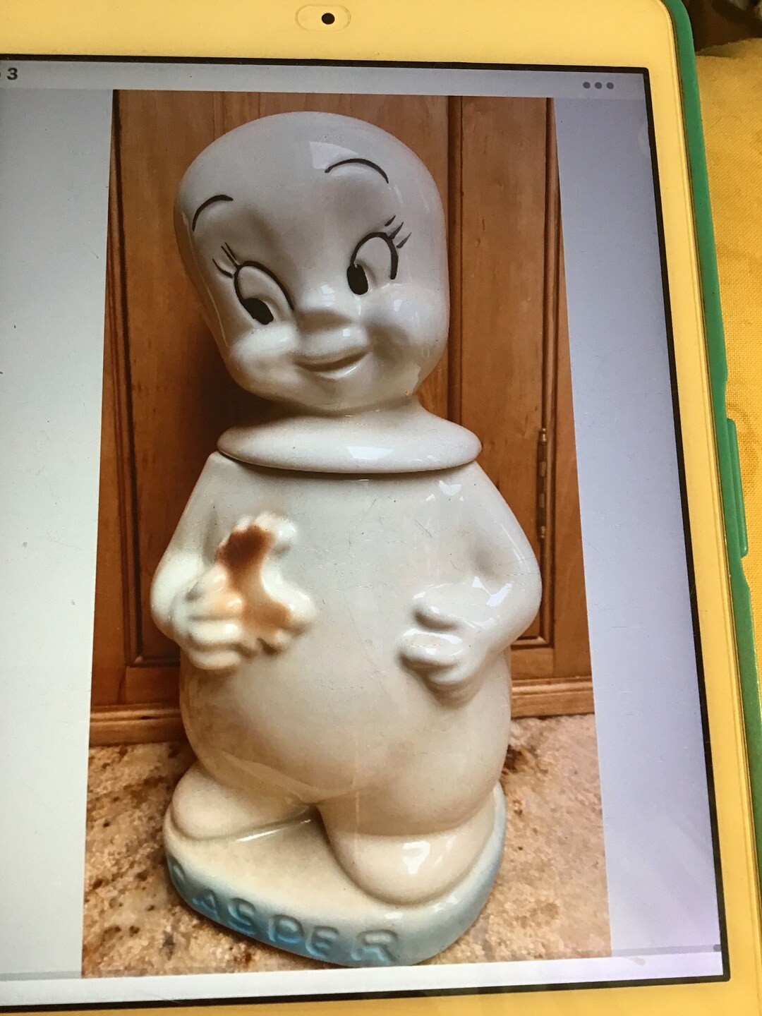 Rare Vintage Casper the Friendly Ghost Cookie Jar-by American - Etsy