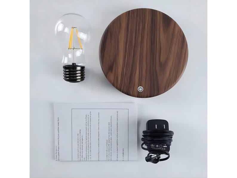Magnetic Levitating Desk Lamp | Floating LED Asian Style Lamp | Unique ...