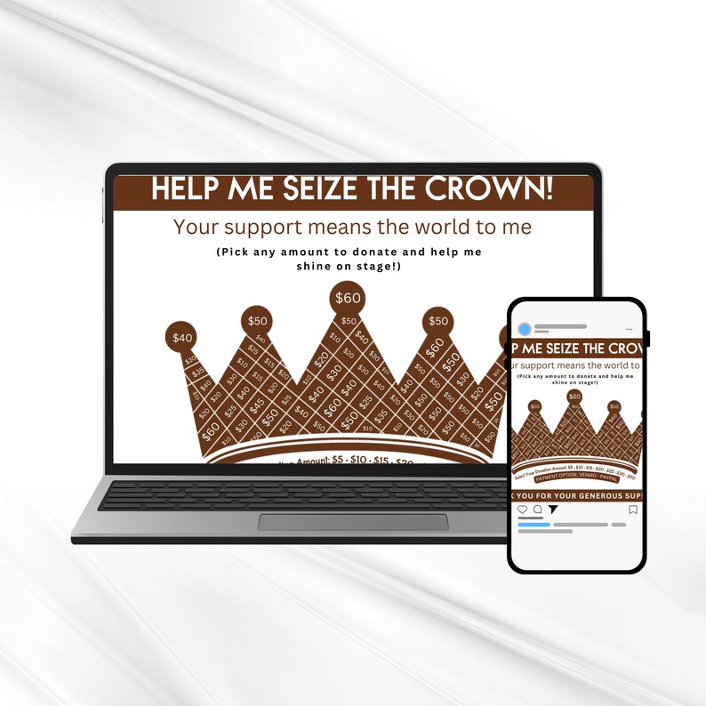 Pageant Fundraiser, Pageant Crown Fundraiser, Pageant Fundraising ...