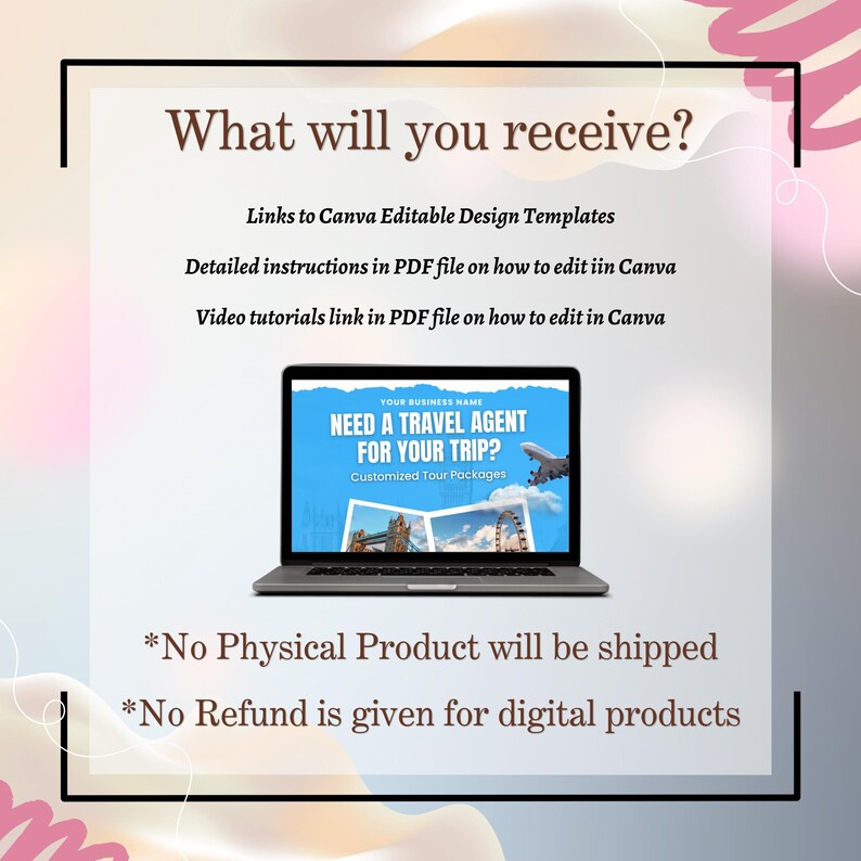 Travel Agent Flyer, DIY E-flyer Template, Travel Flyer, Vacation Flyer ...