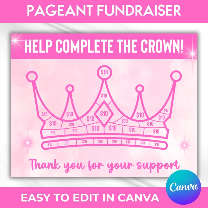 Pageant Fundraiser, Pageant Crown Fundraiser, Pageant Fundraising ...