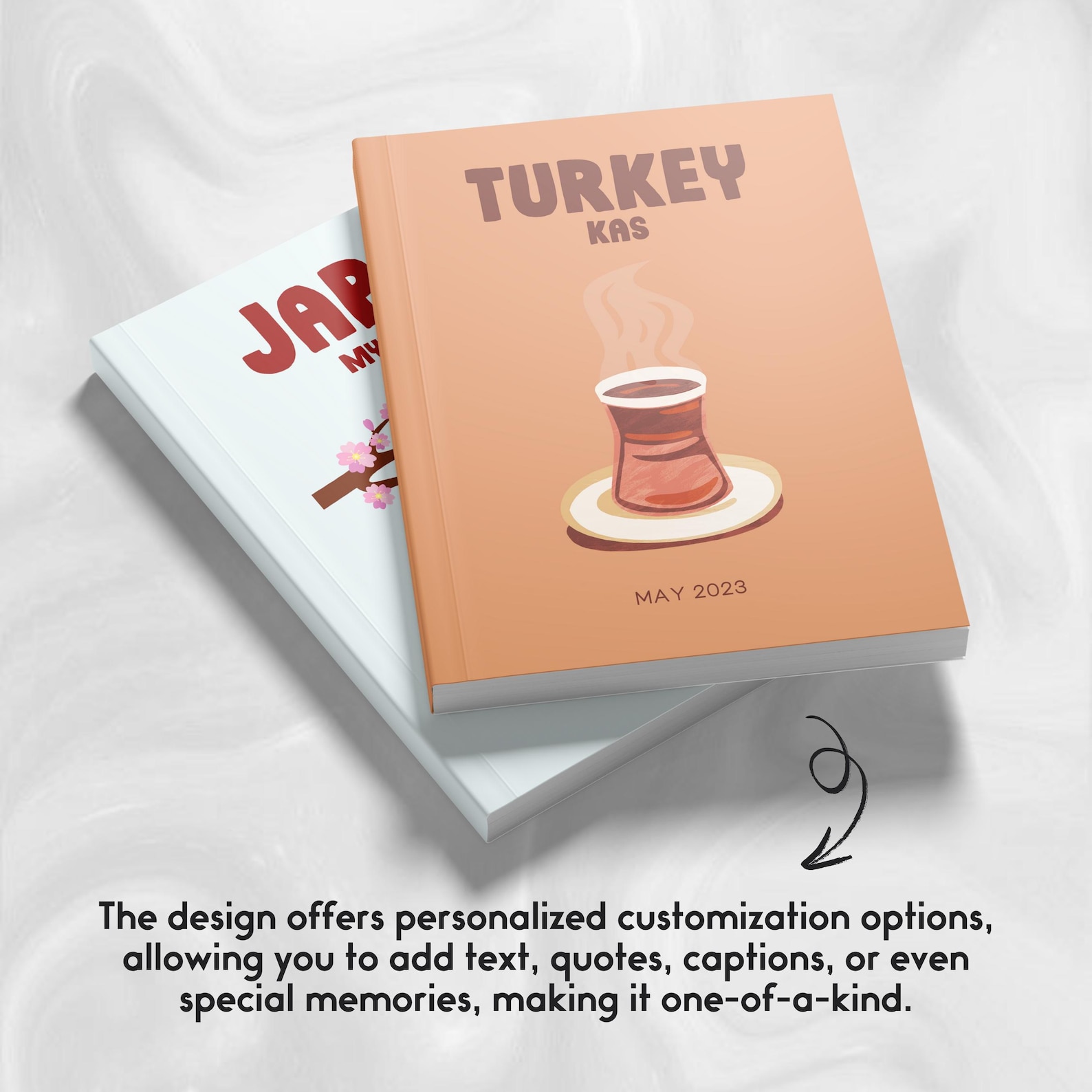 75+ Travel Photo Book Canva Templates, Custom Travel Book, Coffee ...