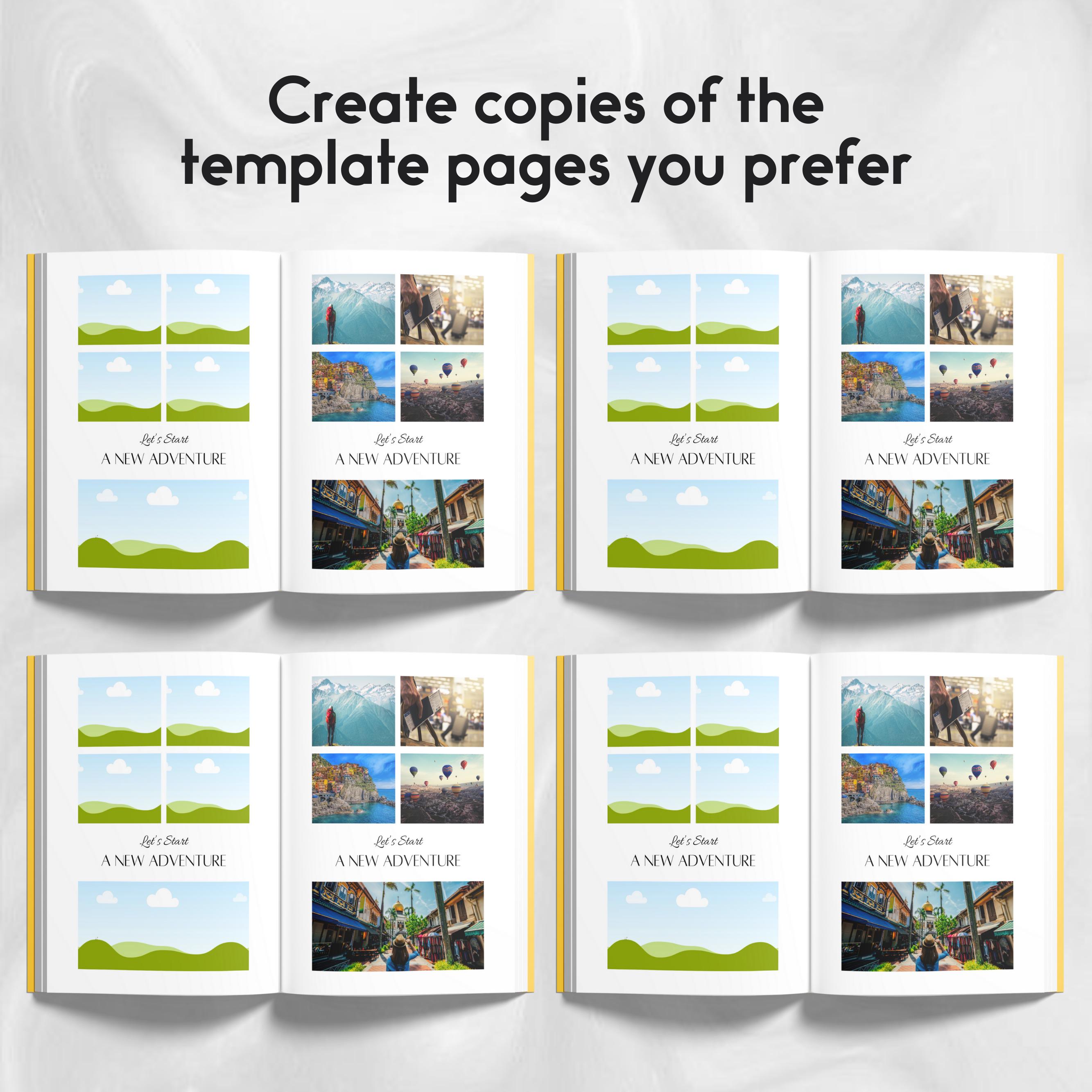 60+ Travel Photo Book Canva Templates, Luxury Printed Photo Book ...
