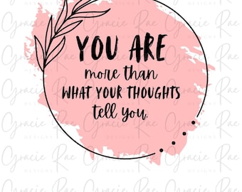 You Are More Capable Than You Think Digital Download Wall Art 10x12inch ...