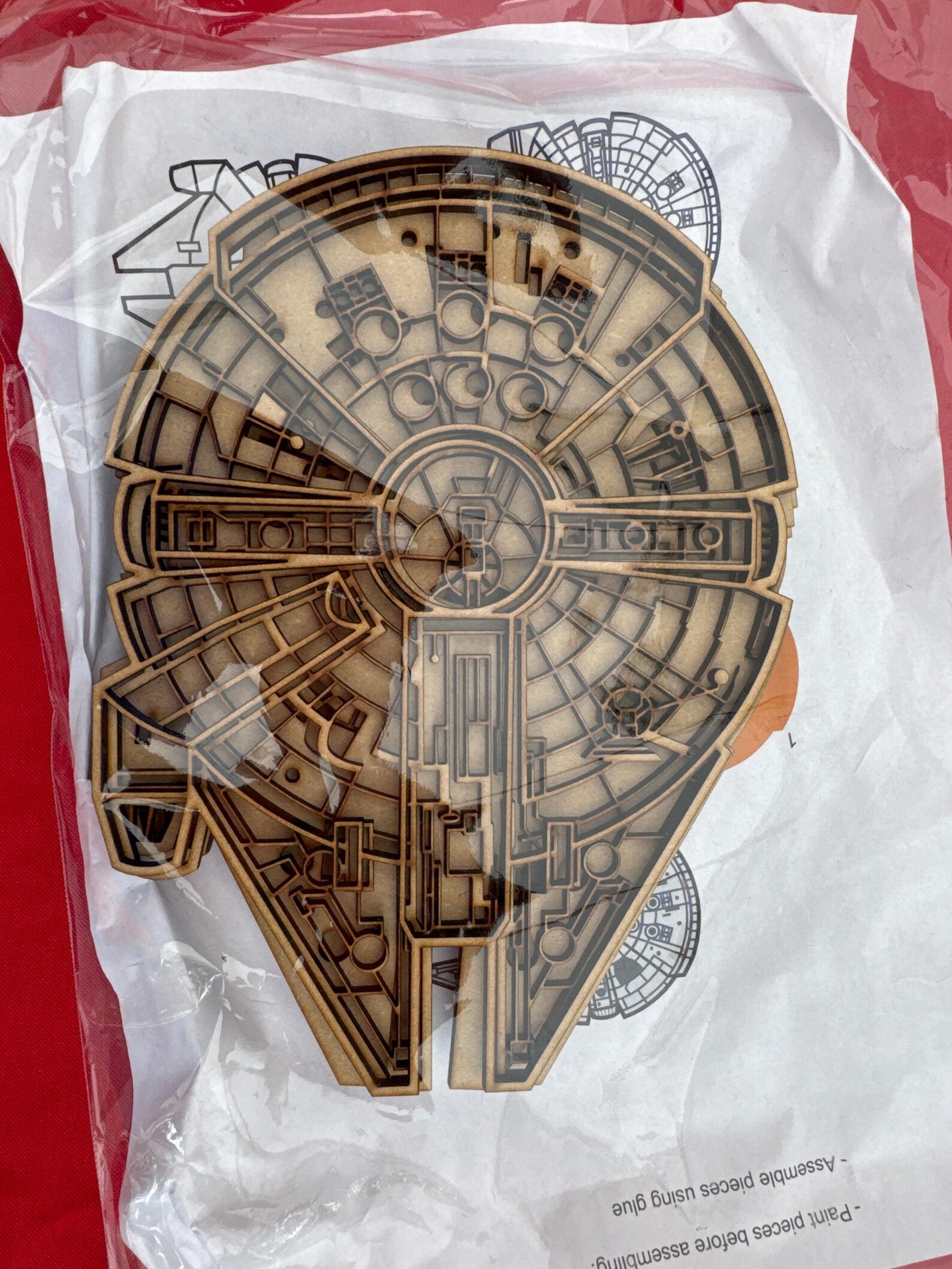 Millennium Falcon DIY Paint Kit - Etsy