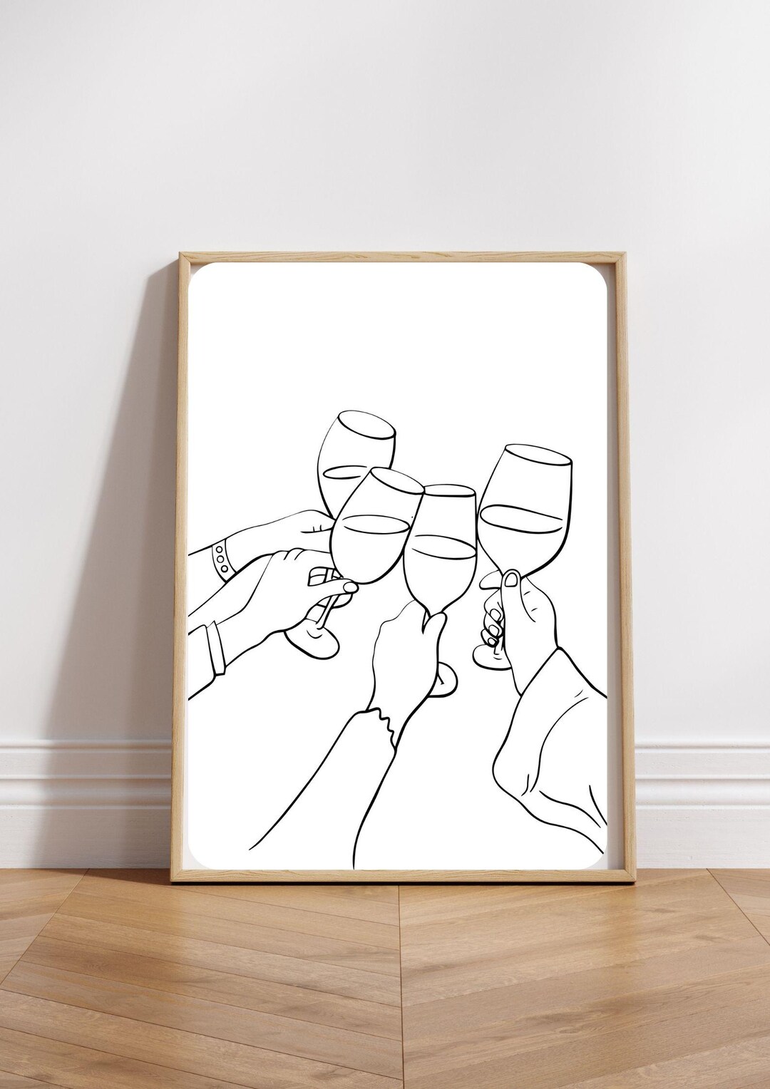 Cheers! Trendy, Aesthetic Cheers Print. Perfect for Any Space. Digital ...