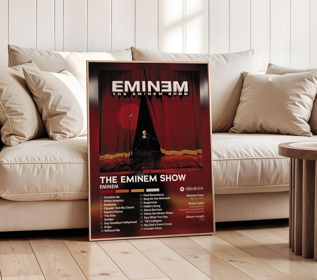 The Eminem Show - Eminem - Unframed - Premium Poster in Semi-gloss ...
