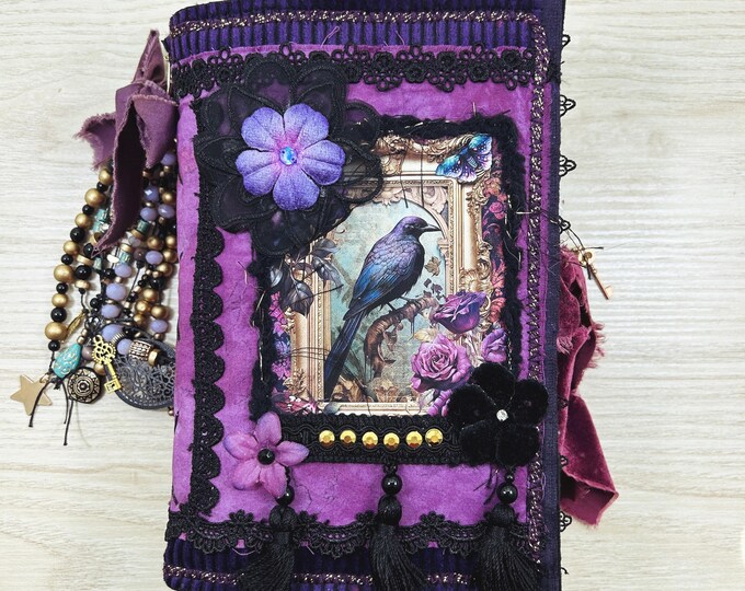 Chunky Raven Junk Journal - Etsy