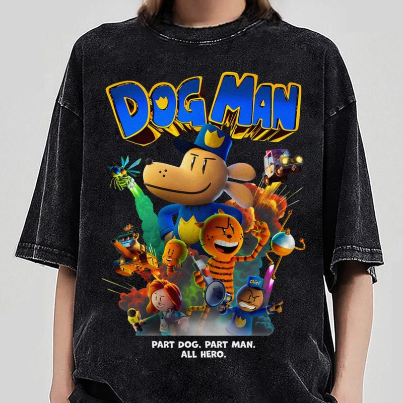 Dog Man T Shirt - Etsy UK