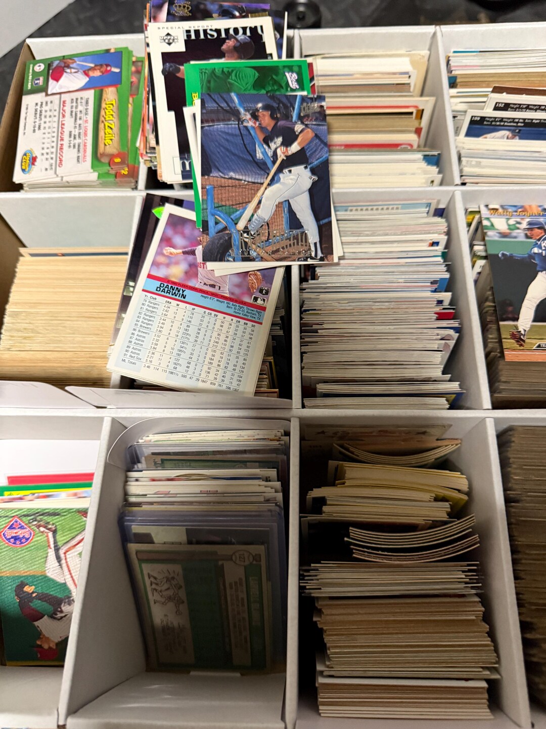 Lot of 100 Random Baseball Cards Vintage to Modern Rookies & Rare Finds ...