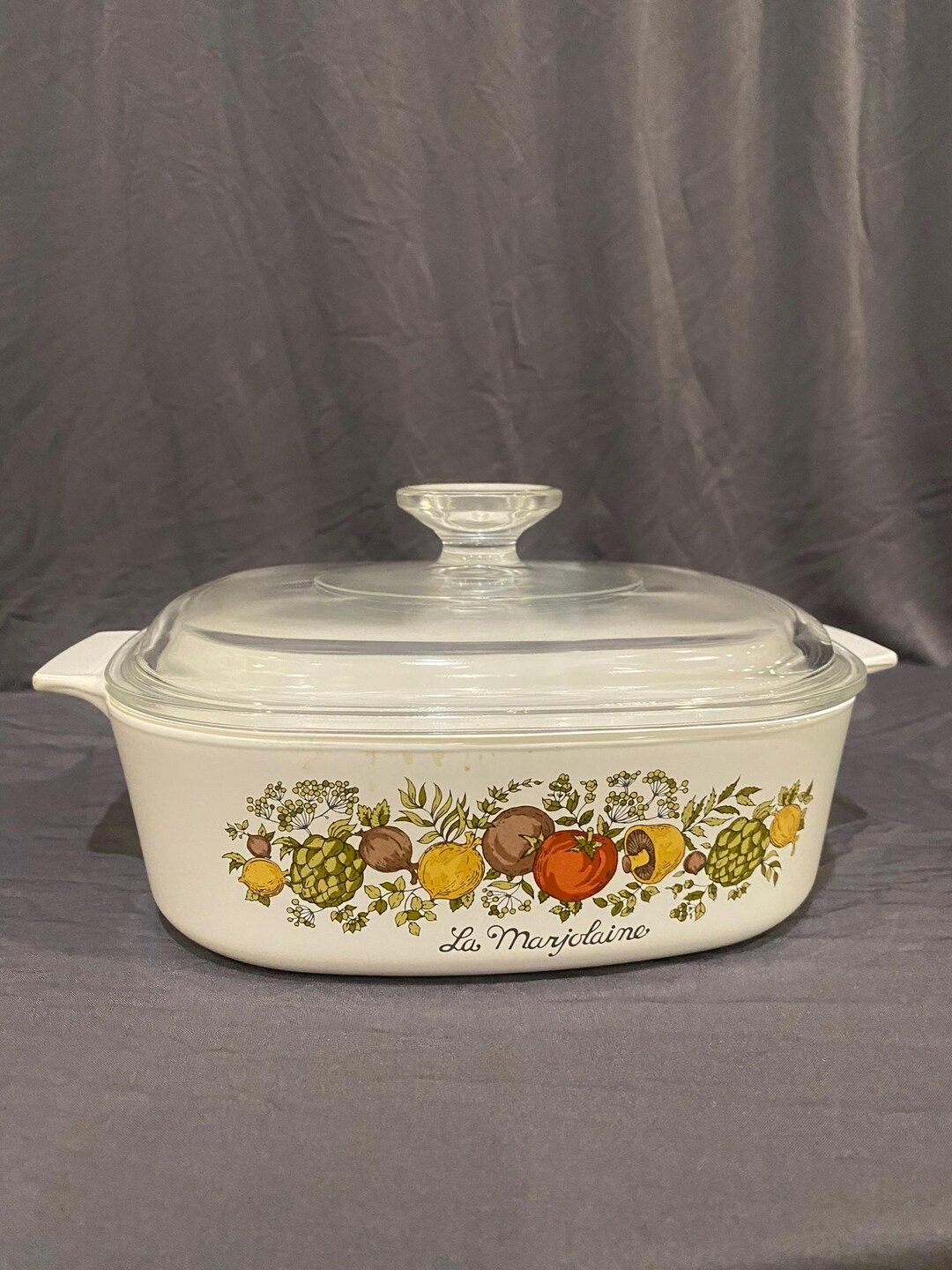 Vintage Corningware Spice O' Life La Marjolaine Casserole - Etsy