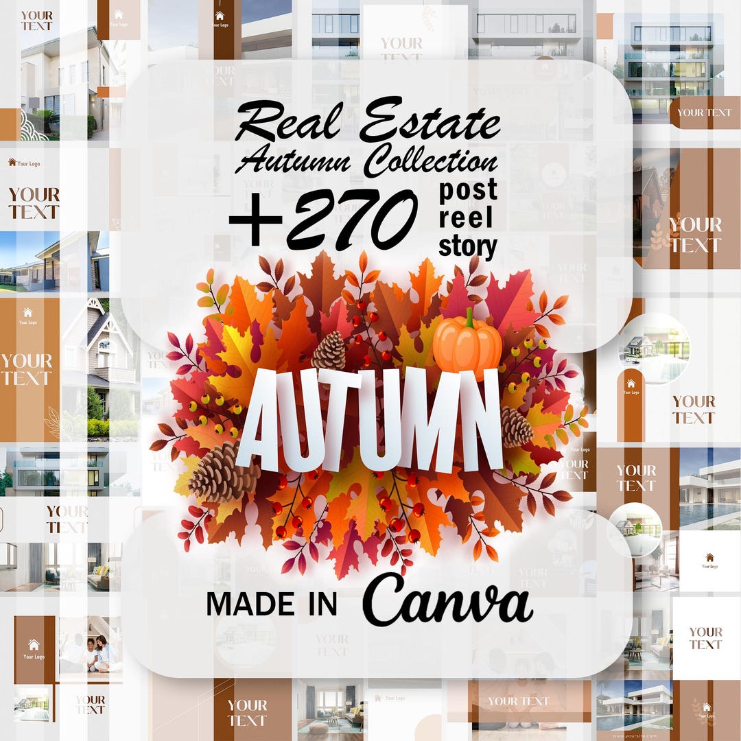 Autumn Theme - Professional Social Media Templates Design by Real ...