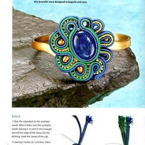 Soutache: 30 Gorgeous Bead Embroidery Designs Heavy Cord Beads ...
