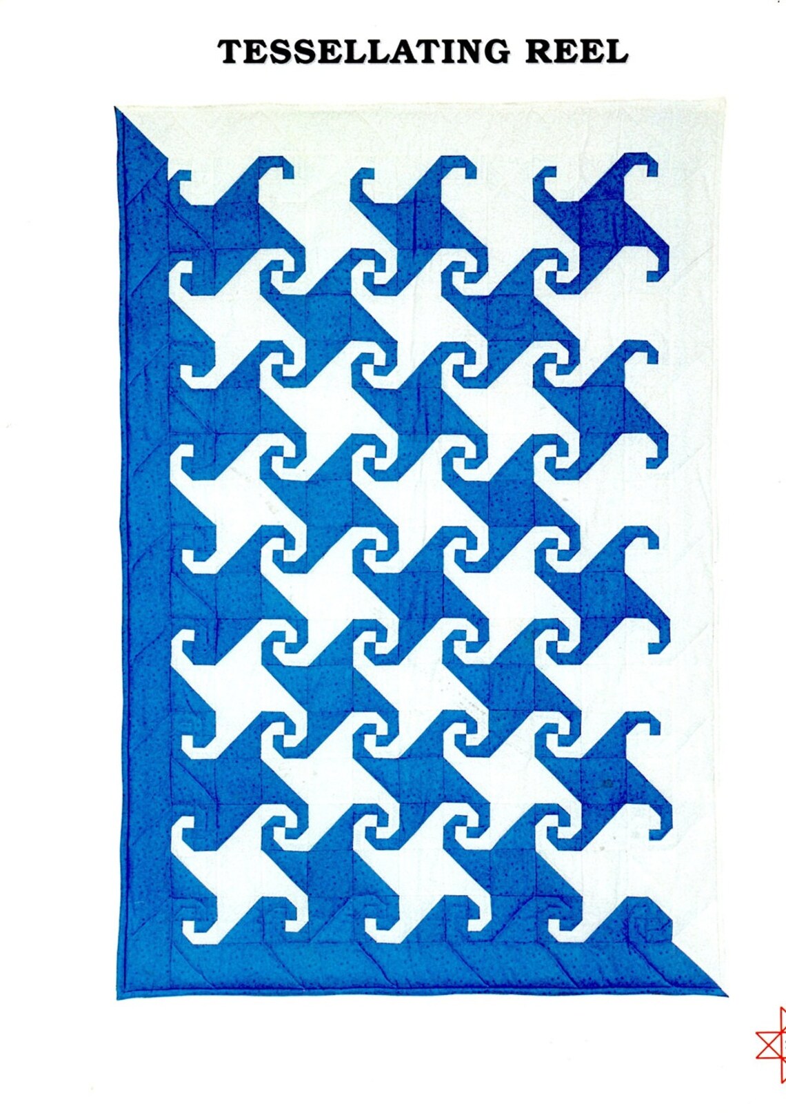 Tessellations Repeating All Over Patterns Stars Triangles Reel Leaves ...