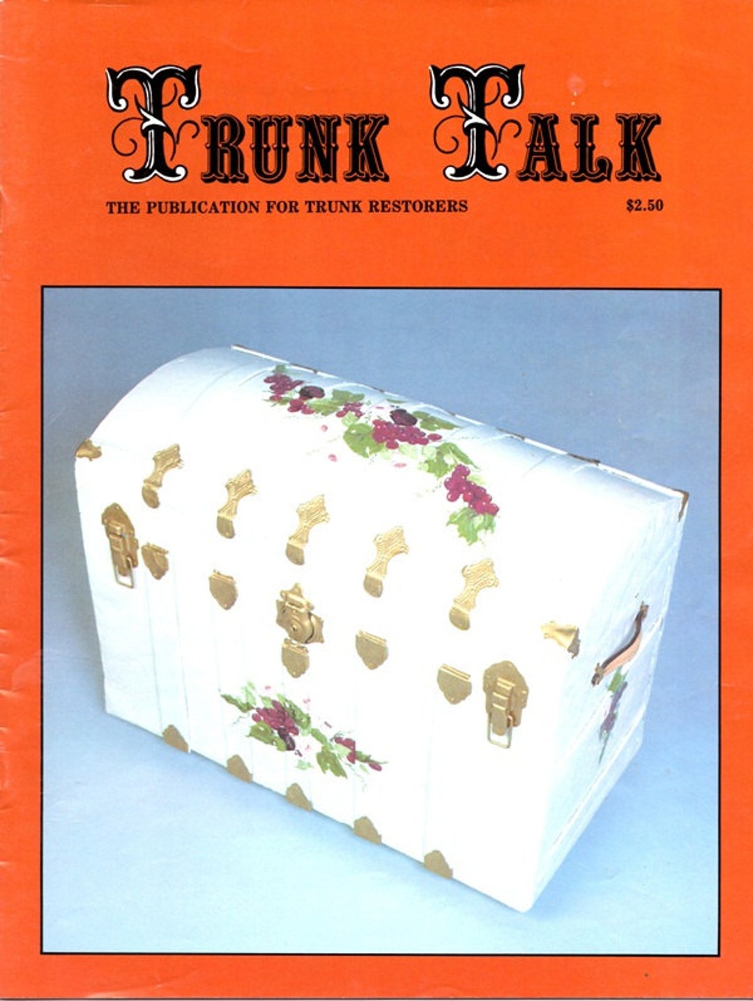 Trunk Talk Number 3 Learn How to Restore Decorate Steamer Travel Trunks ...