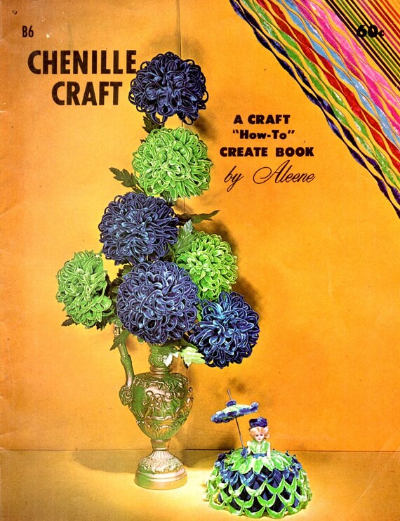 Chenille Craft Bumps Mum Iris Daisy Orchid Poinsettia Parasol - Etsy